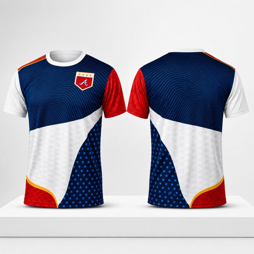 2026 Braves Crossover Soccer Jersey Giveaway - Bigfirefashion