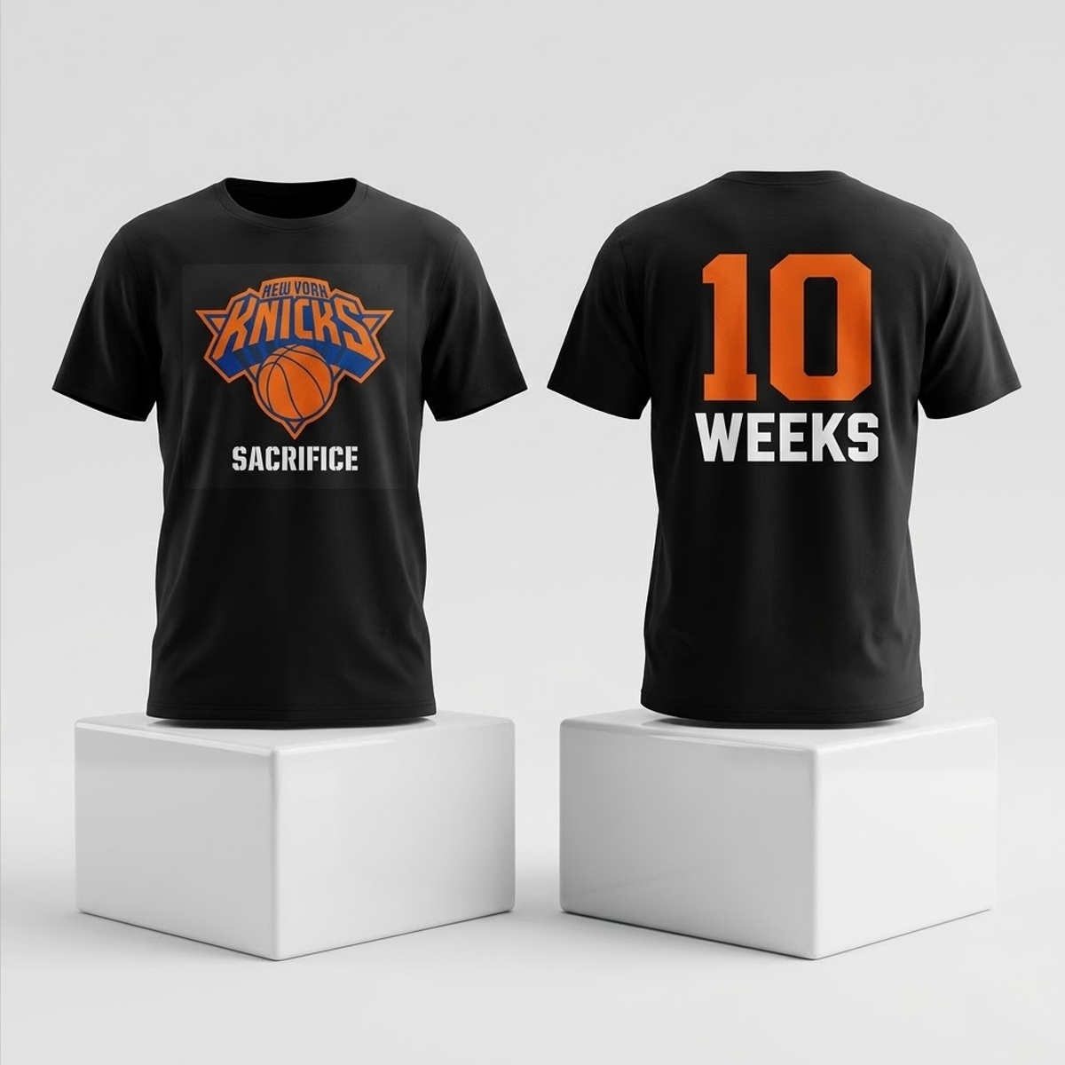 2026 Mike Brown NY Knicks Sacrifice 10 Weeks Shirt - Bigfirefashion